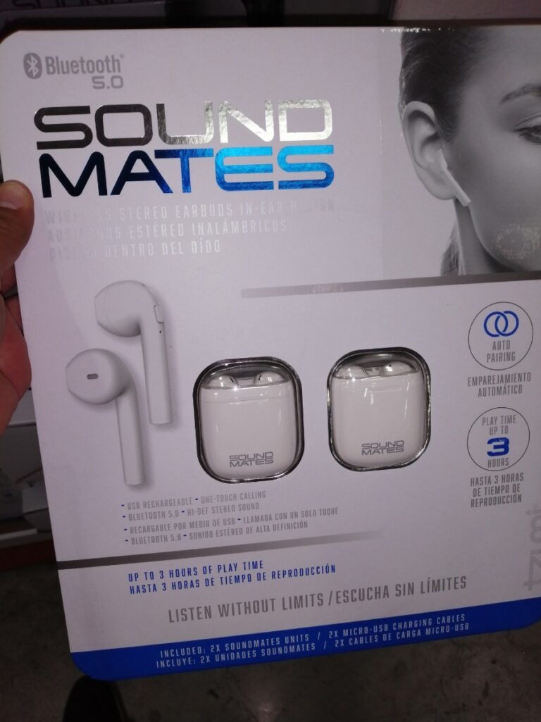 Juego 2 Pares Audífonos Inalámbricos Sound Mates Tipo Airpod ...